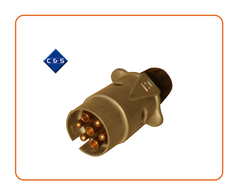 7 Pin Male Plug | C and S Shutters