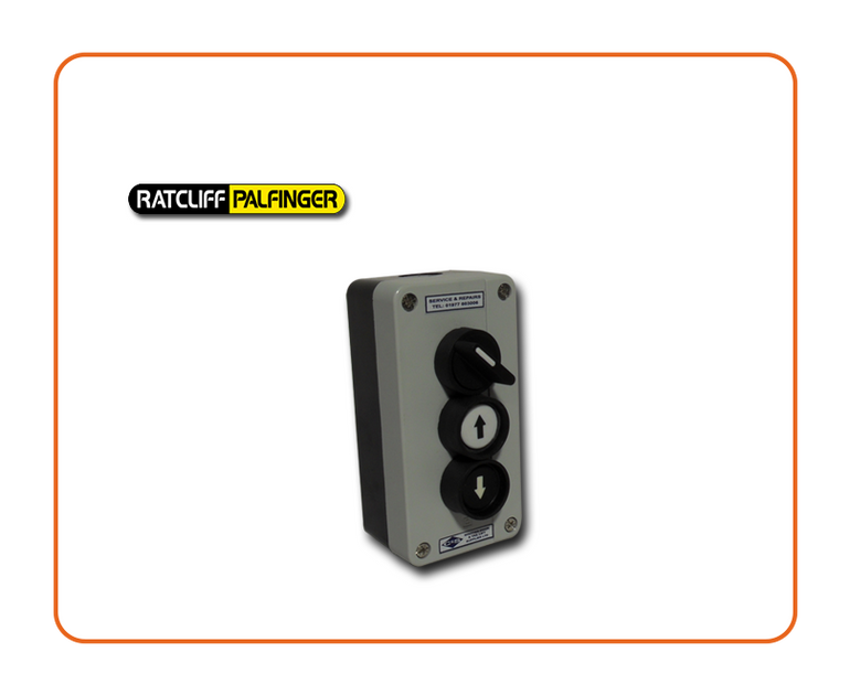 3 Button Switch Box in Grey | C and S Shutters